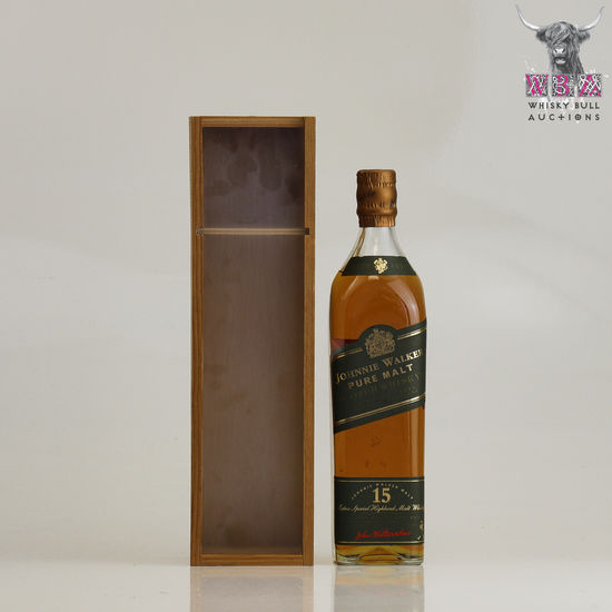 Johnnie Walker 15 Year Old Pure Malt Green Label 70cl Auction | Whisky Bull