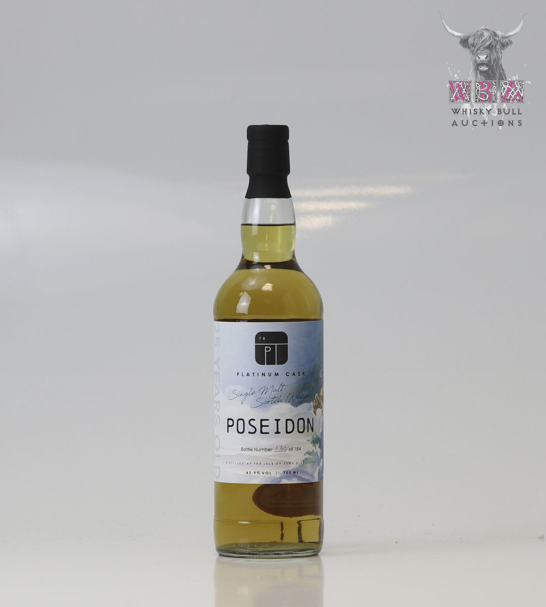 Poseidon 25yr old Jura, Bottle 130/184 70cl Auction | Whisky Bull