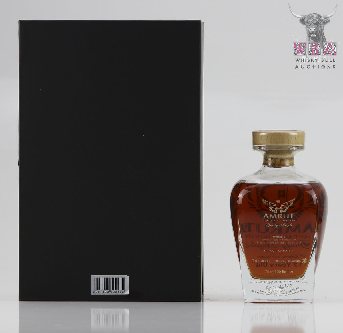 Amrut Greedy Angels, Chairman's Reserve 12 Year Old 70cl Auction ...