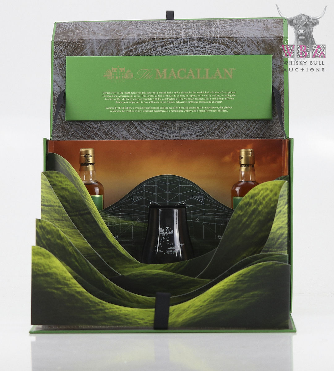 Macallan Edition No 4 Series Miniature Box Set - Very Rare - 2 x 5cl ...