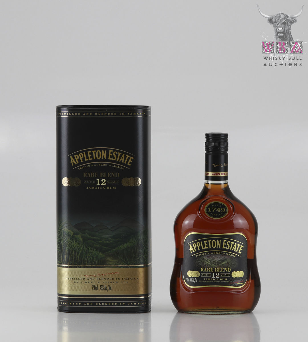 Appleton Estate Rare Blend 12 Year Old Rum 75cl Auction | Whisky Bull