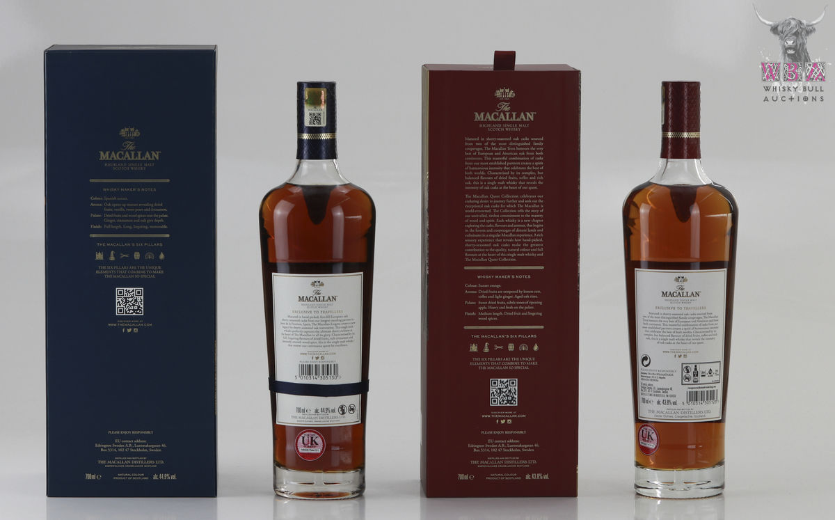 Macallan Quest Global Travel Retail Collection 70cl x 4 Auction ...