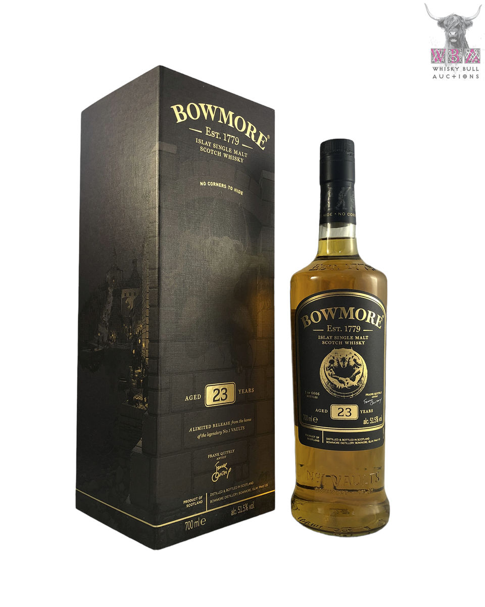 Bowmore 23 Year Old No Corners To Hide Frank Quietly Edition 70cl ...