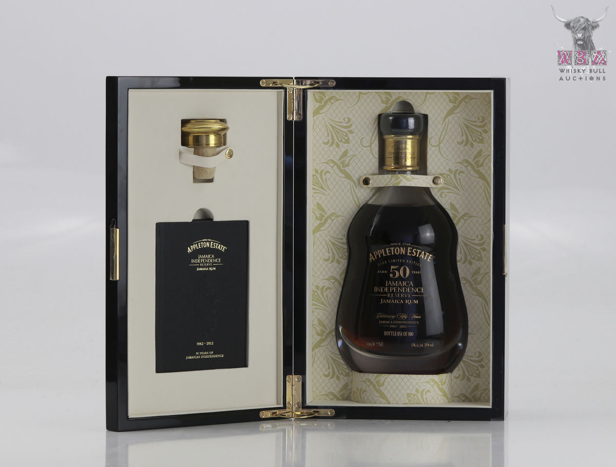 Appleton Estate 50 Year Old Rum 70cl Auction | Whisky Bull