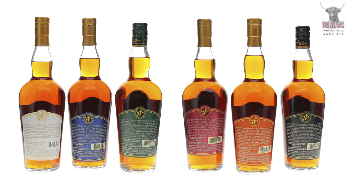 W.L. Weller Flight Series 75cl x 6 (USA LOT). Auction | Whisky Bull